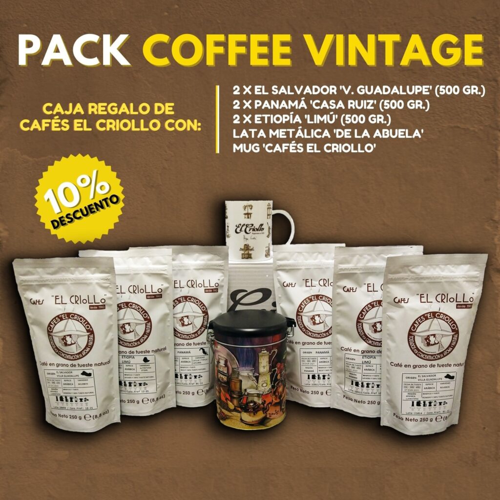 ☕ Packs y promociones de café | Cafés El Criollo